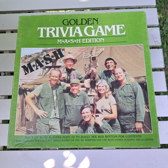 Games | Golden Trivia Game Mash Edition Vintage 1984 Complete Original ...